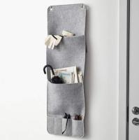China 100% Polyester Felt Wall Hanging Storage Bag Organizer 3mm for sale