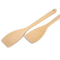 China Acacia Wood Spatula 355mm Non-Stick Kitchen Turner Burr Free Surface for sale
