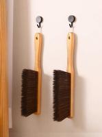 China Soft Bristle PP Household Cleaning Brush with Beechwood Handle 180g for sale