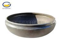 China Q245R Dished Tank Head with 400mm Diameter and 5mm Thickness for Chemical Industry ISO 9001:2015 Certified for sale