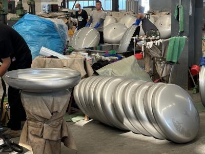 China Torispherical Stainless Steel Head SUS304 For LNG Cryogenic Tank Dished Head for sale