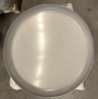 China SUS304 Flat Bottom Dish 1300mm Diameter 4mm Thick Pressure Vessel Head for sale