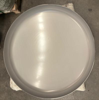 China SUS304 Flat Bottom Dish 1300mm Diameter 4mm Thick Pressure Vessel Head for sale