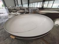 China Stainless Steel Outer Tank Ellipsoidal Head, Partial Polishing, Size: 2500×6 for sale