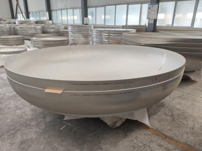 China Welded Ellipsoidal Head S30408 Open Inner Diameter 2500mm Thickness 6mm for sale