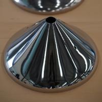 China S30408 Stainless Steel Conical Head with 45° Half Apex Angle 500mm Large-End and 30mm Small-End Diameter for sale