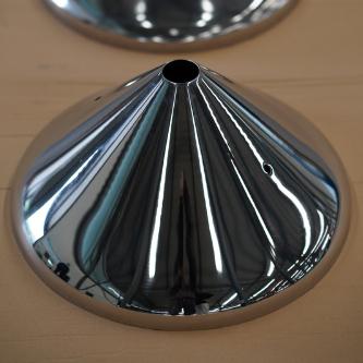 China S30408 Stainless Steel Conical Head with 45° Half Apex Angle 500mm Large-End and 30mm Small-End Diameter for sale