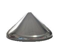 China 30° Half Apex Angle 2205 Conical Dished Head with Small End 200mm for Industrial Applications for sale
