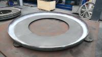 China Center-Hole 304L Flat Dished Head（FH 1761×10） for Large Equipment - Customization Available for sale