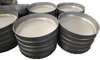 China ASME Cold-Formed 290×2.5 304L Pipe End Cap For Molecular Sieve Cover for sale