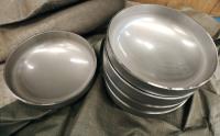 China 230mm Outer Diameter 4mm Thickness S31603 Stainless Steel Pipe End Cap for Filtration Equipment for sale