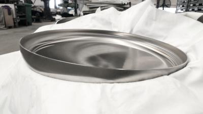 China 316L Stainless Steel Torispherical Head with 850mm Inner Diameter and 5mm Thickness for Beer Equipment for sale