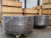 China Carbon Steel Torispherical Dished Head with 1900mm Diameter 6mm Thickness for Pressure Vessels for sale
