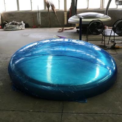 China Externally Polished Torispherical Head 2400×12 For Biopharmaceutical Applications for sale