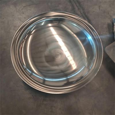 China Standard 2:1 Elliptical Head with Inner Surface Polished (Ra ≤ 0.15μm), Inner Diameter 800mm For Biopharmaceutical Equipment for sale