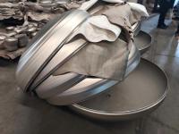 China External Polished & Brushed Necked Elliptical Head With Bottom Opening For Cryogenic Storage Tank Equipment for sale