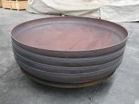 China One-Piece Carbon Steel Torispherical Head with 1750mm Inner Diameter 6mm Thickness for Pressure Vessels for sale