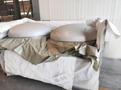 China 1050 ID Cold Pressing 2:1 Standard Ellipsoidal Dished Head for sale