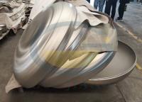 China 316L High Corrosion Resistance ASME U Stamp 2:1 Stainless Steel Elliptical Dished Ends for Pressure Vessels for sale