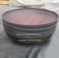 China Large Diameter ASME SA-516 Gr.70 Carbon Steel Torispherical Dished Ends for Pressure Vessels for sale