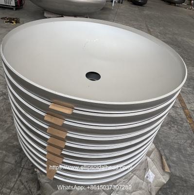 China ASME SA-240 316L Corrosion-Resistant Elliptical Stainless Steel Tank Head for Oil & Gas Industry for sale