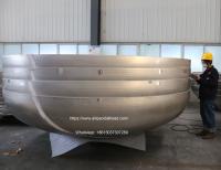 China 3.3Meters Large Diameter ASME Stainless Steel Elliptical Dish End from GJ Formed Head Suppliers for sale
