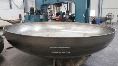 China Cold Fabricating Stainless Steel 316L Elliptical Dished Ends from GJ Formed Head Suppliers for sale