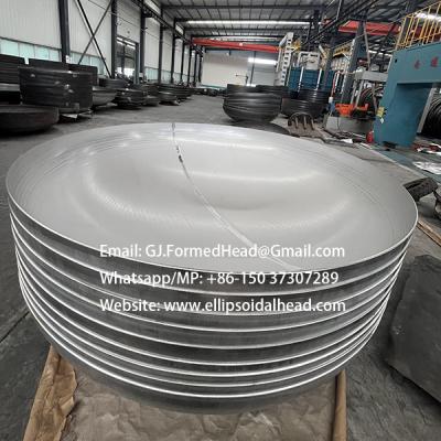 China PED/ASME U Stamp Certified Stainless Steel Pressure Vessel Heads from China Manufacturer for sale