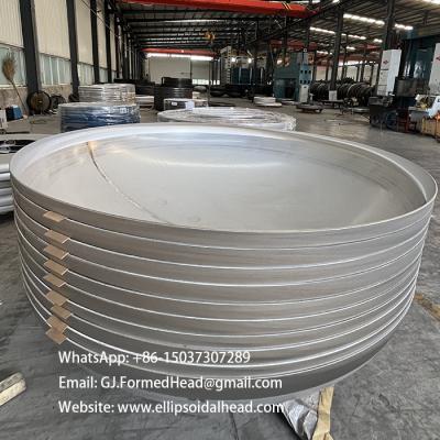 China Henan GuoJiang Formed Head Factory is an ASME Certified Manufacturer of Stainless Steel Dished Head for sale