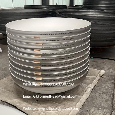 China ASME Certified Stainless Steel & Carbon Steel Torispherical Heads from China Manufacturer for sale