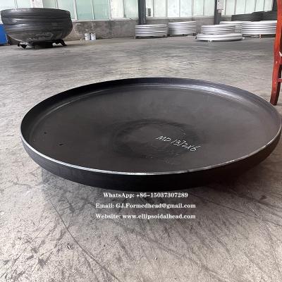 China ASME & PED Certified Carbon Steel Custom Torispherical Heads from China Manufacturer for sale