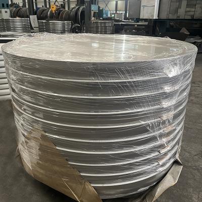 China PED Stainless Steel Polished 304L 316L Standard 2:1 Elliptical Tank Base Bottom Heads for sale