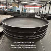 China PED Certified Carbon Steel EN Standard Tank Bottom Dished Head from GuoJiang Manufacturer for sale
