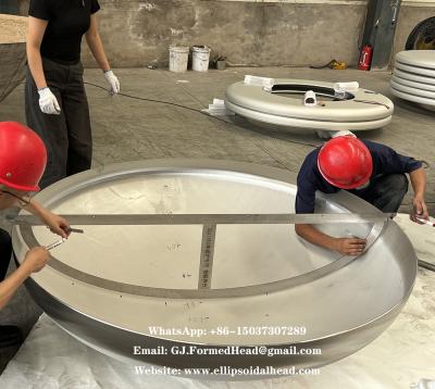 China Dished Heads for Monocrystalline Silicon Growth Furnace & Semiconductor Furnace Dome from China Manufacturer for sale