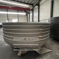 China ASME Stainless Steel Tank Bottom Heads Manufacturer for Pressure Vessel & Reactor Vessel for sale