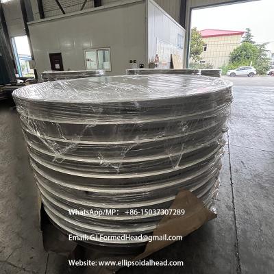 China ASME & PED Certified Stainless Steel Storage Tank Heads Manufacturer in China for sale