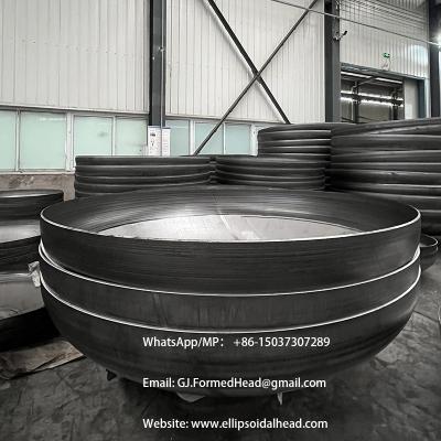 China ASME Certified Chinese Manufacturer of Dished Heads Fabricated From SA-516 Carbon Steel and SA-240M Stainless Steel for sale