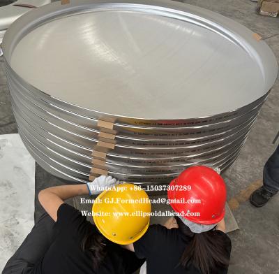 China Chinese Manufacturer of Pressure Vessel Heads with ASME & PED Certificates for sale