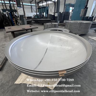 China ASME-certified Chinese Manufacturer of Stainless Steel Dished Ends, SA-240M 304 & 316L for sale