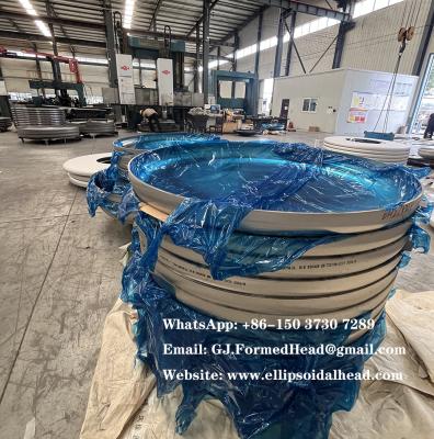 China PED & ASME Certified Duplex & Stainless Steel Dished Heads Manufacturer from China for sale