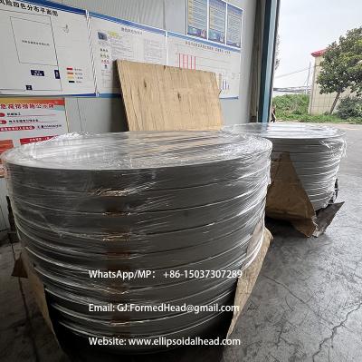China SA-240M 304/304L 316/136L Stainless Steel Dished Heads Supplier in China with ASME & PED Certificates for sale