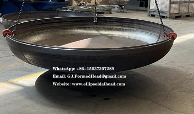 China ASME Certified Pressure Vessel Dish Ends Manufacturer in China Covering SA-516 Carbon Steel & SA-240M Stainless Steel for sale