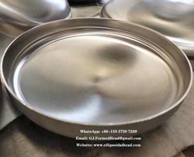 China Stainless Steel Cryogenic Vessel Heads Manufacturer with ASME & PED Certificates for sale