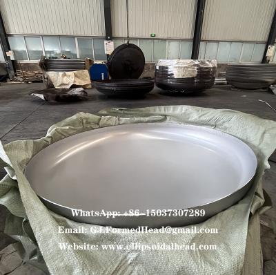 China ASME Flanged and Dished Head Factory in China Covering Stainless Steel & Carbon Steel for sale