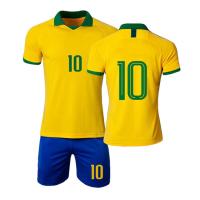 China Oem Apparel Jersey Basketball Uniforms Polo Collar Youth Football Suits for sale
