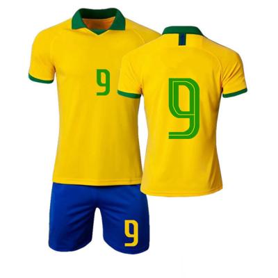 China Oem Apparel Jersey Basketball Uniforms Polo Collar Youth Football Suits for sale