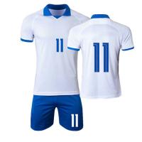 China Oem Apparel Jersey Basketball Uniforms Polo Collar Youth Football Suits for sale