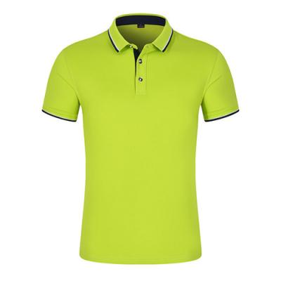 China Temperament Slim OEM T Shirts Yellow Cotton Ladies Golf Polo Shirts For Running for sale