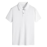 China Lapel Short Sleeves 80% Nylon OEM T Shirts For Middle Aged Man for sale