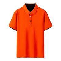 China ODM OEM 270gsm T Shirts Climbing Men's Cotton Polo Shirts With Loose Lapels for sale